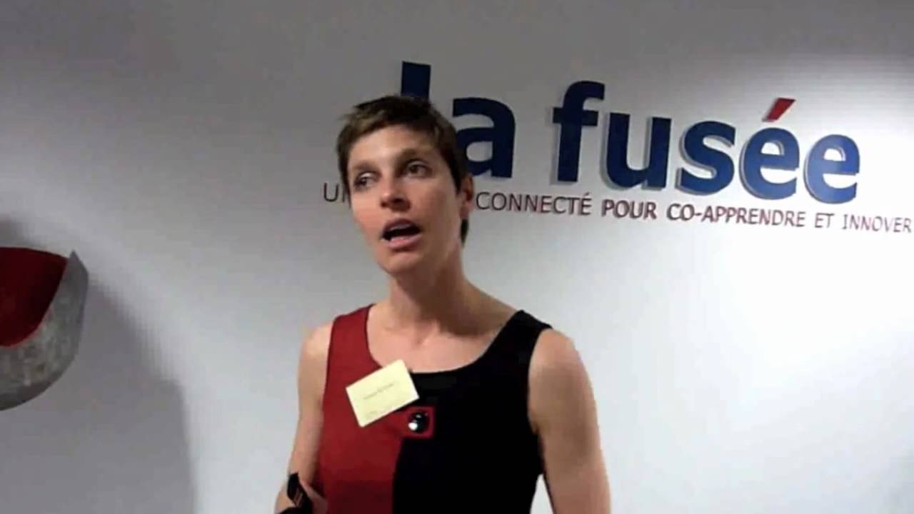 Inauguration de la fusée: Interview de Isabelle Normand - YouTube