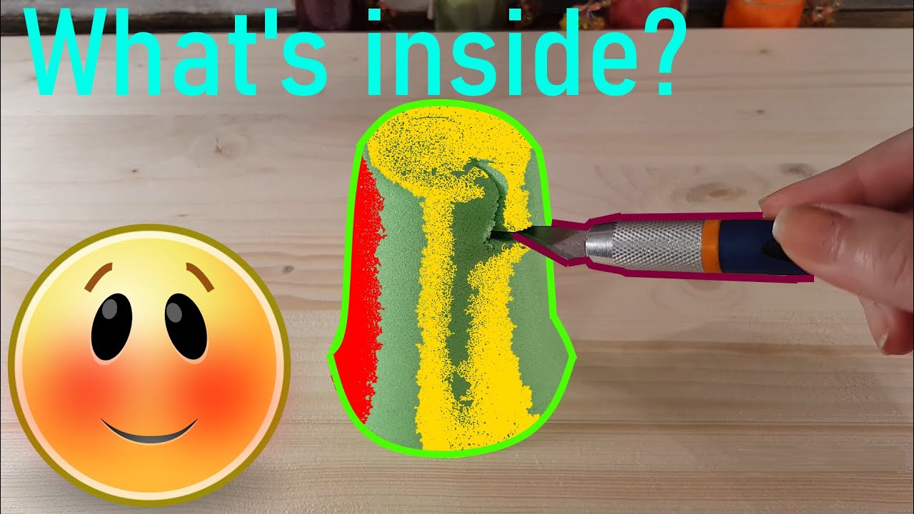 [What's inside?] Kinetic Sand Nugget Surprise - YouTube