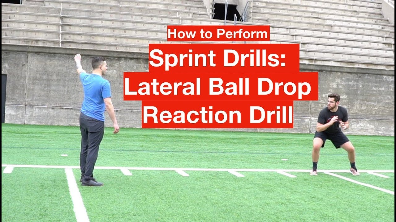 Lateral Start Ball Drop Drill - YouTube