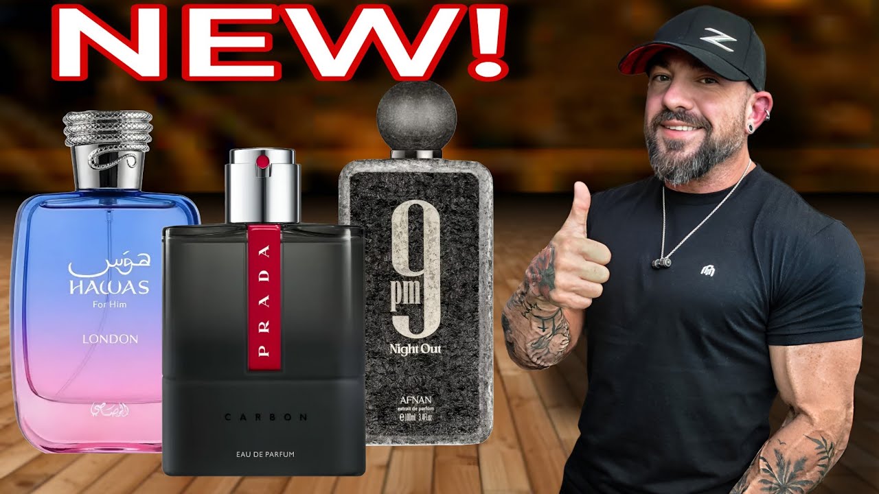 NEW Fragrances 2026! Afnan 9pm Night Out, Rasasi Hawas London, Prada ...