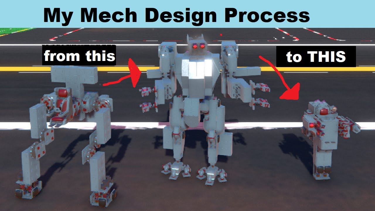 My Mech Design Process in Trailmakers - YouTube