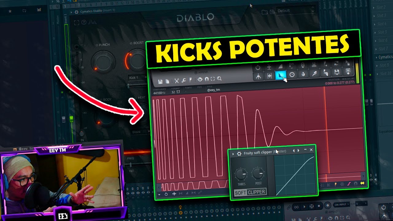 💽👉DISEÑO DE SONIDO PROFUNDO🗿🔥 | EN FL STUDIO 21 | Cymatics Diablo ...