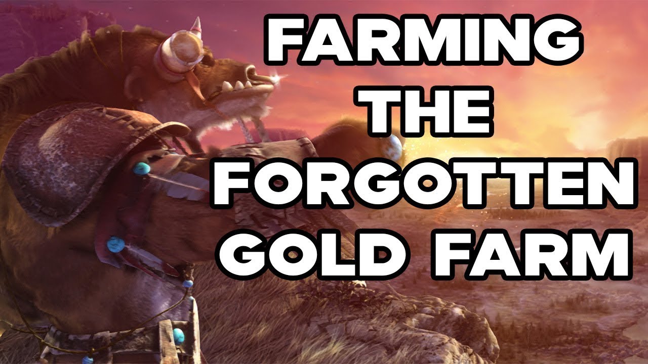 World Of Warcraft Gold Farm Farming The Forgotten Farm - YouTube