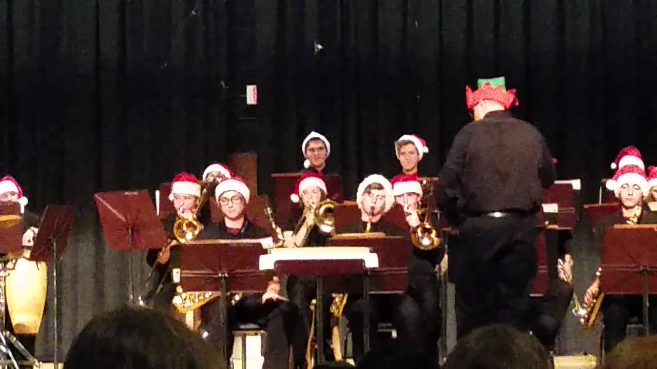 Santa Baby - Jazzy- HCHS Jazz Band Christmas 2015 - YouTube