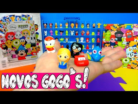DISNEY GOGOS SÉRIE 2 PANINI ! GANHEI DORY E ANNA! PETER TOYS - YouTube