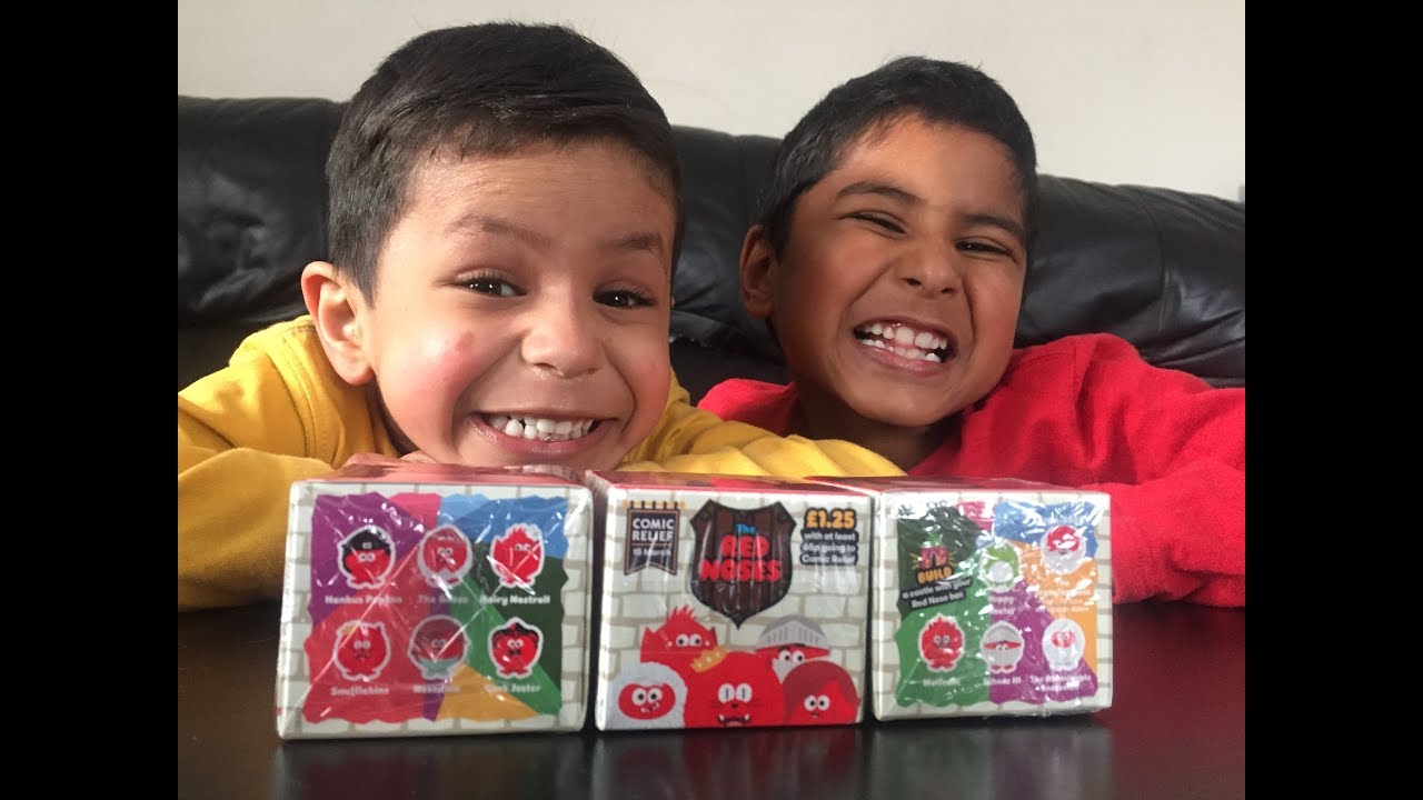 Red Nose Day/ Comic Relief 2019 - Opening Our Surprise Red Nose Box ...