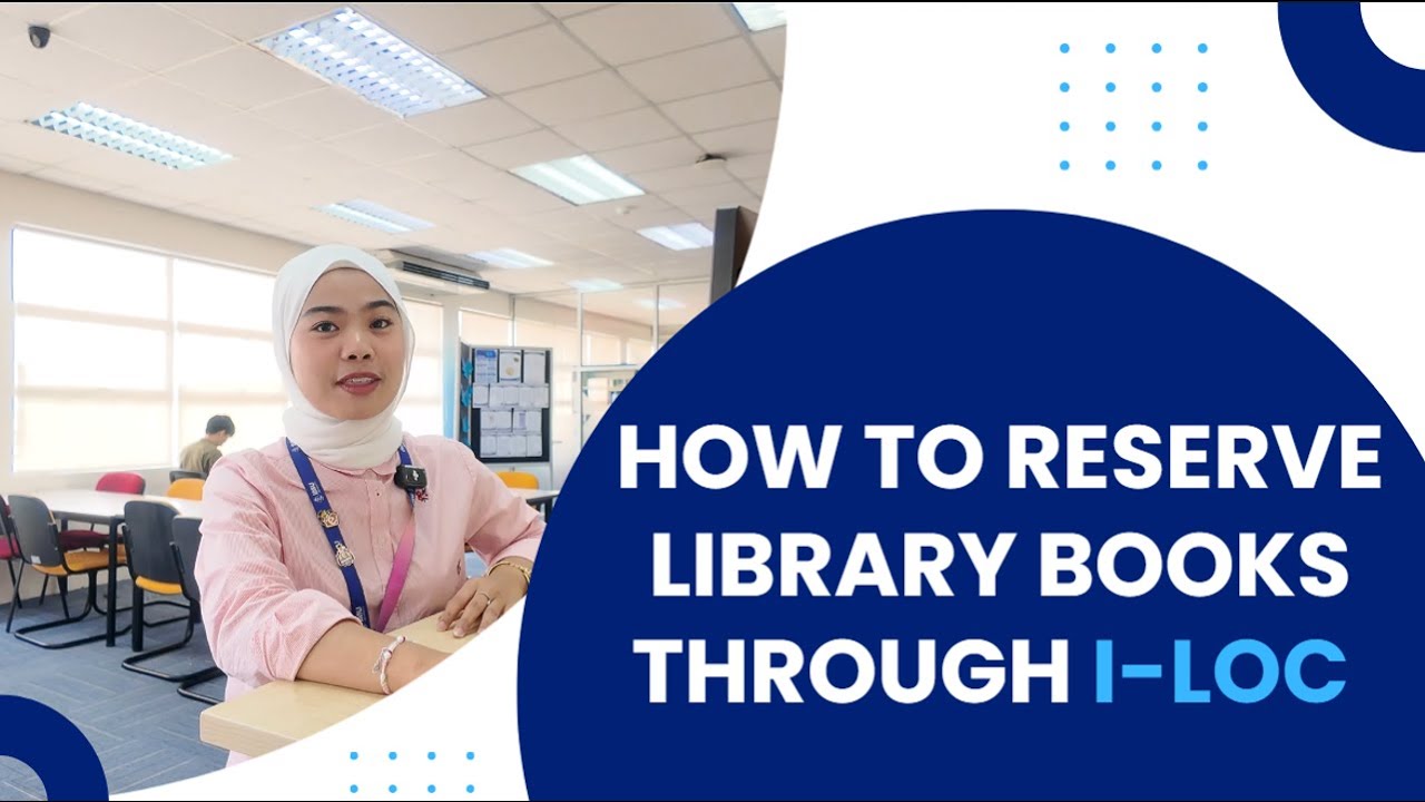 Tutorial: How to Reserve Library Book through i-LOC - YouTube