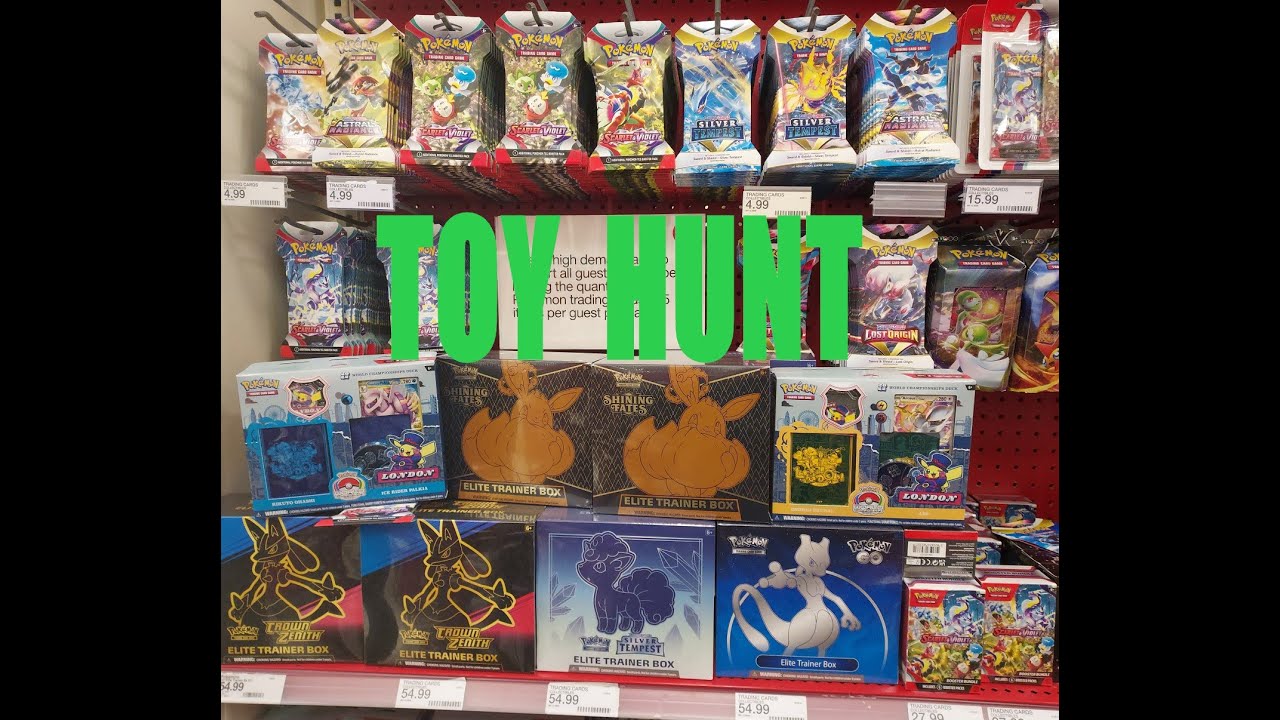 TOY HUNT TARGET STORE , CLEARANCE DEALS , POKEMON CARDS , LEGO , NECA ...