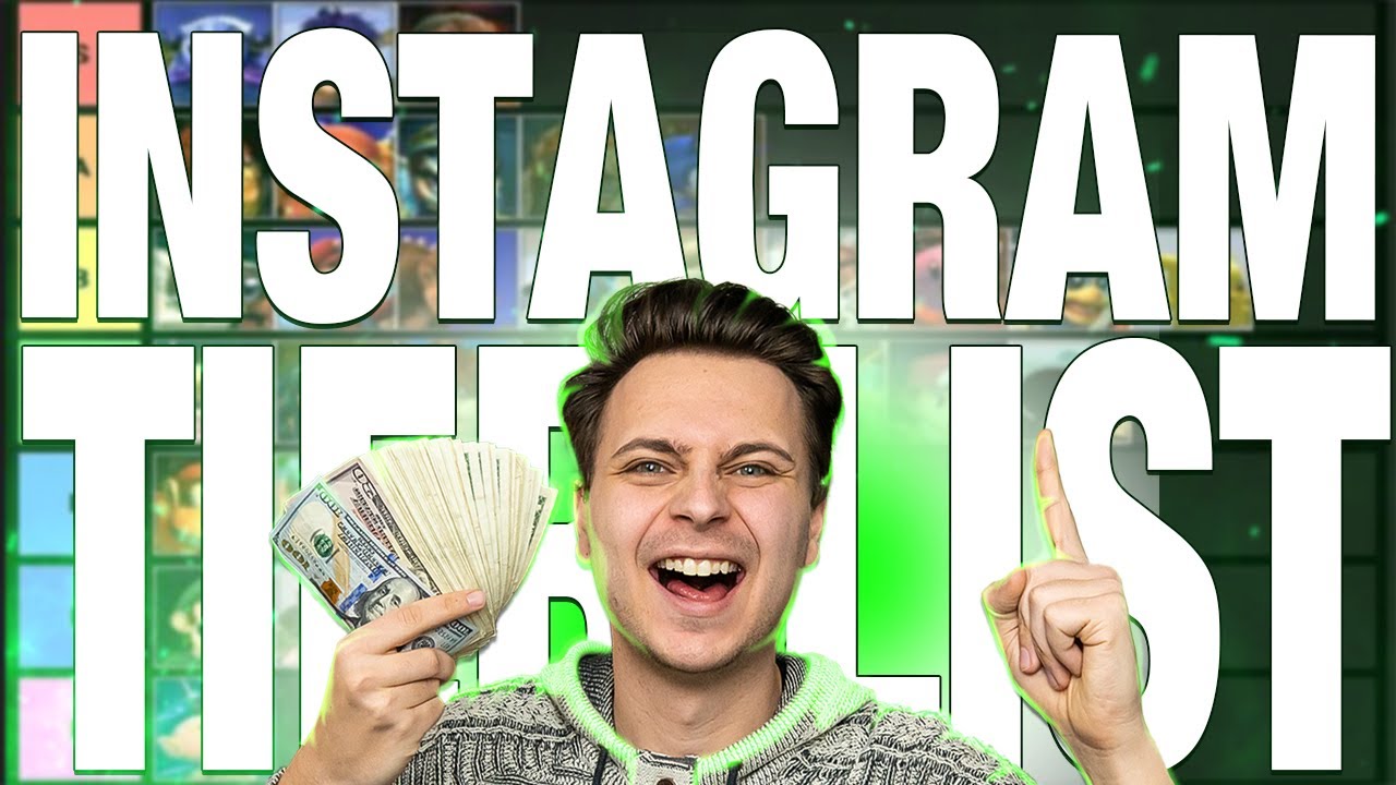 The Instagram Niche Tier List (Most Profitable & Fastest Growing) - YouTube