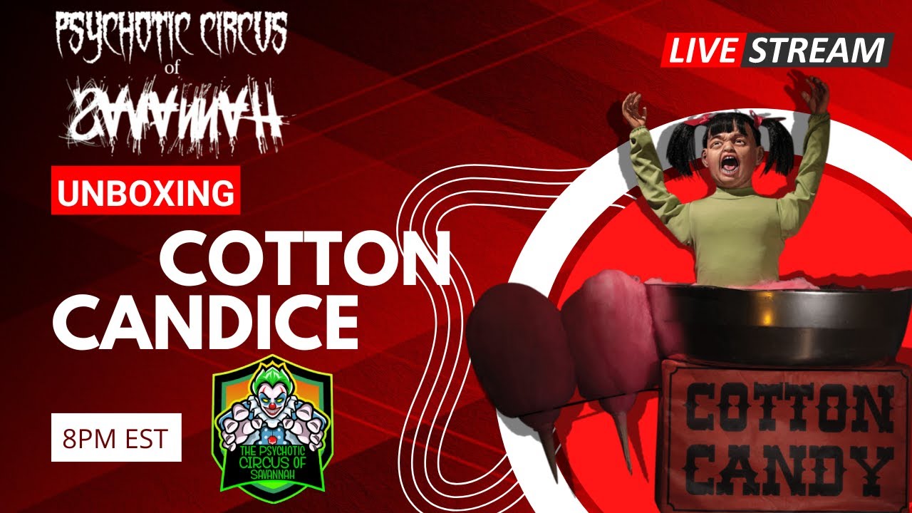 LIVE HALLOWEEN UNBOXING - COTTON CANDICE - YouTube