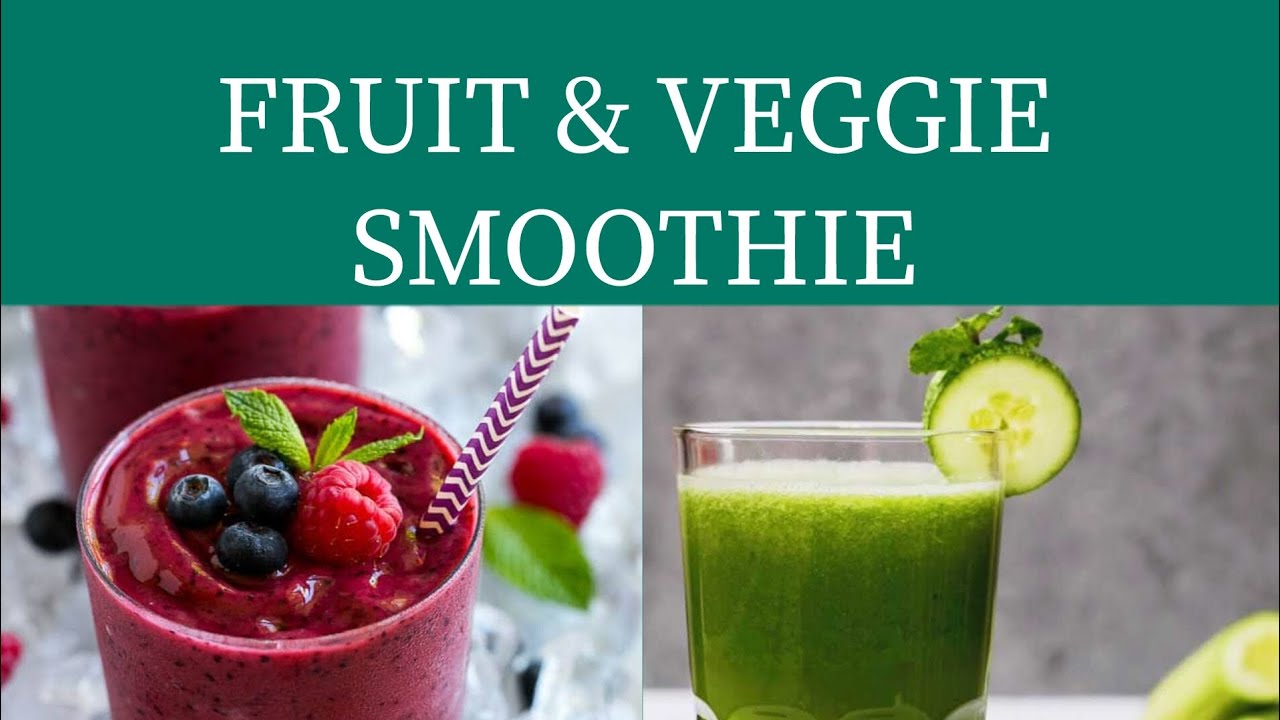 How to make delicious fruit and veggie smoothie| Creative Cooking Vlog ...
