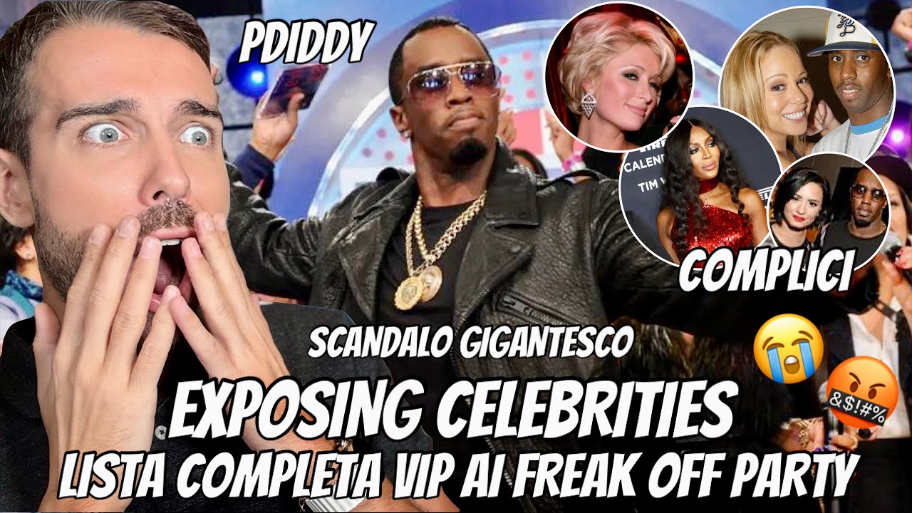 SCANDAL0 P.DIDDY: USCITA LA LISTA DI TUTTI I VIP COINVOLTI NEI FREEK ...