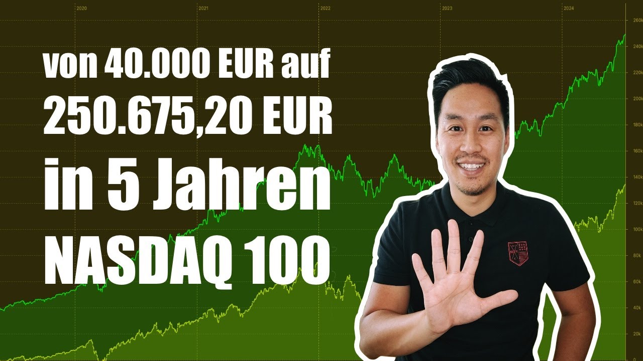 Von 40K auf 250.675,20 EUR in 5 Jahren NASDAQ 100 ETF mit über 100% | Mein Depot Update Juli ...