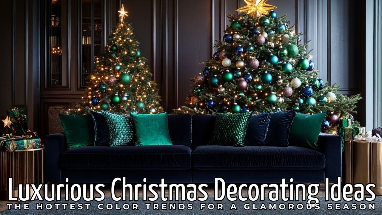 Luxurious Christmas Decorating Ideas: The Hottest Color Trends for a ...