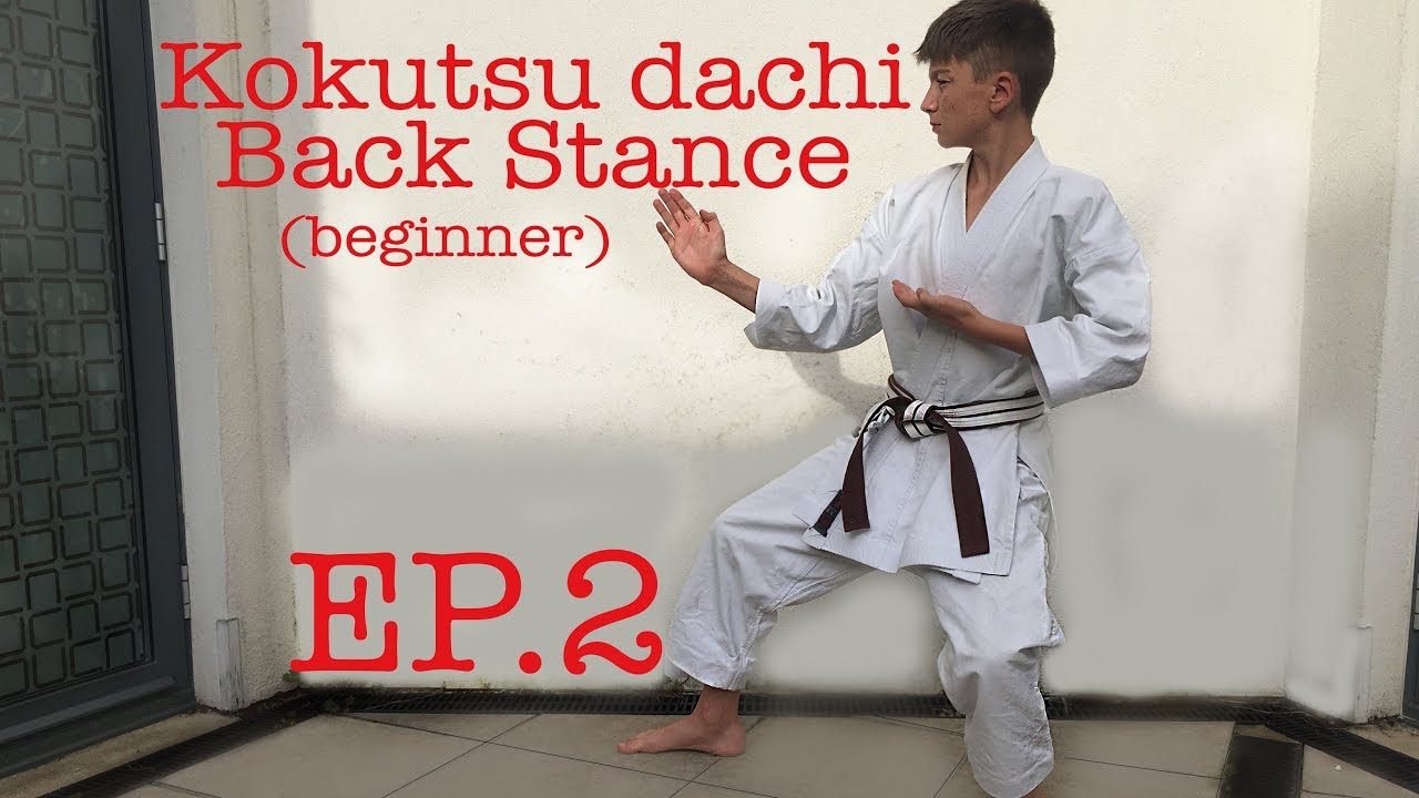 Kokutsu-dachi (Back Stance) 1 Minute Tutorial beginner - YouTube