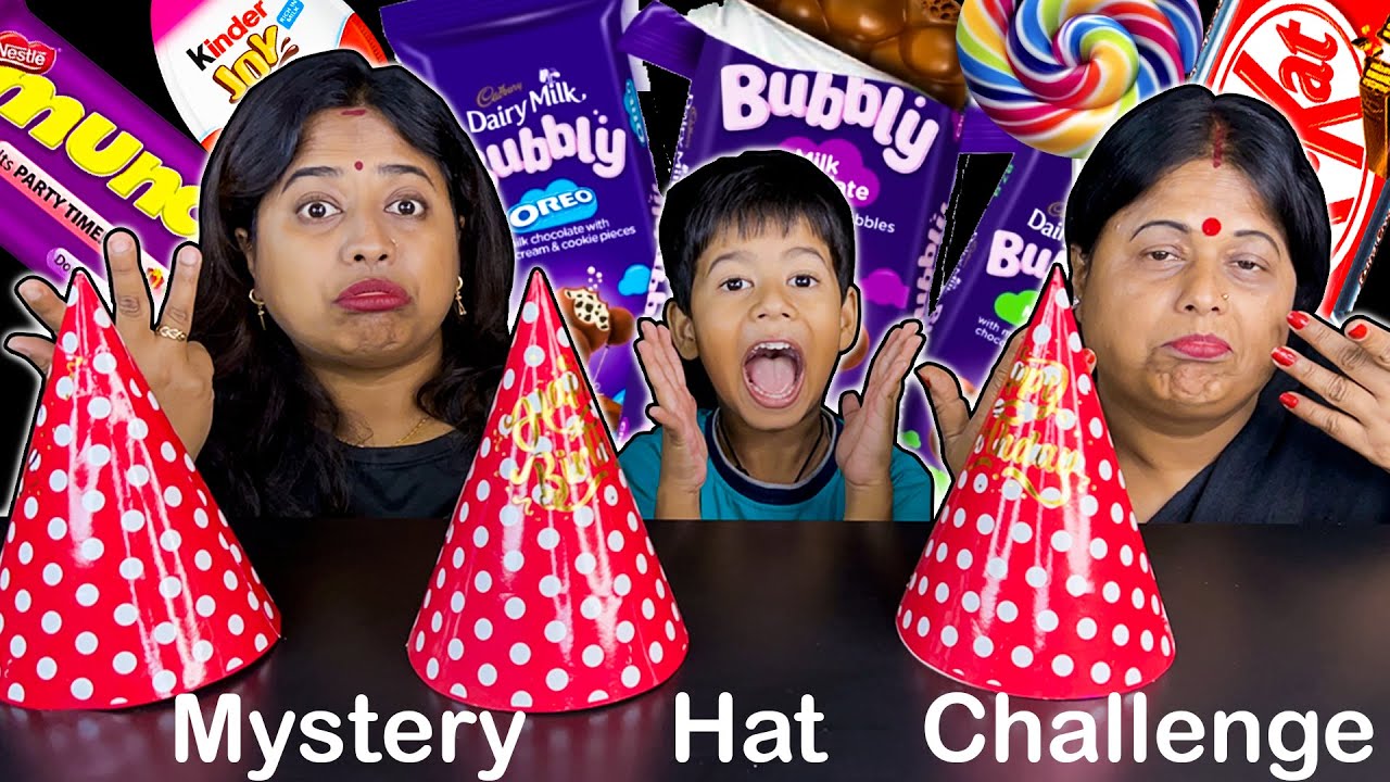 Mystery Hat Challenge🤩 - YouTube