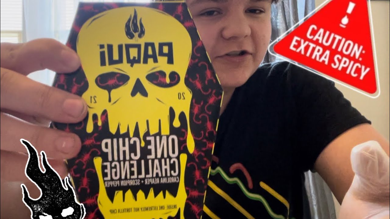 “One Chip Challenge”🥵 1.7 million scoville units 🔥 #onechipchallenge # ...