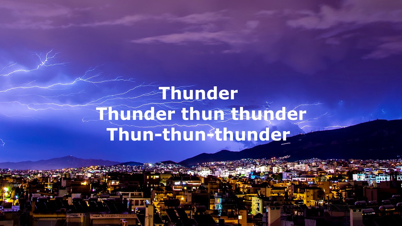 Imagine Dragons - Thunder 가사,자막 - YouTube