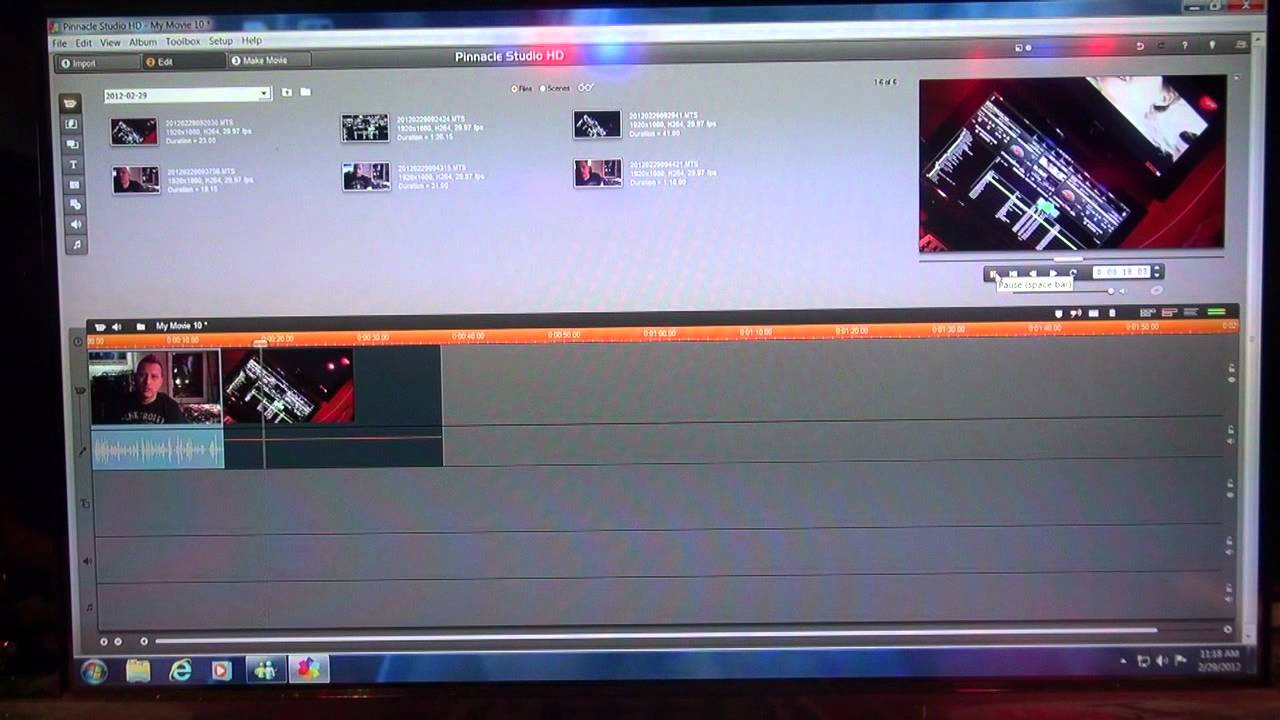 Editing Video in Pinnacle Studio HD For Youtube - YouTube