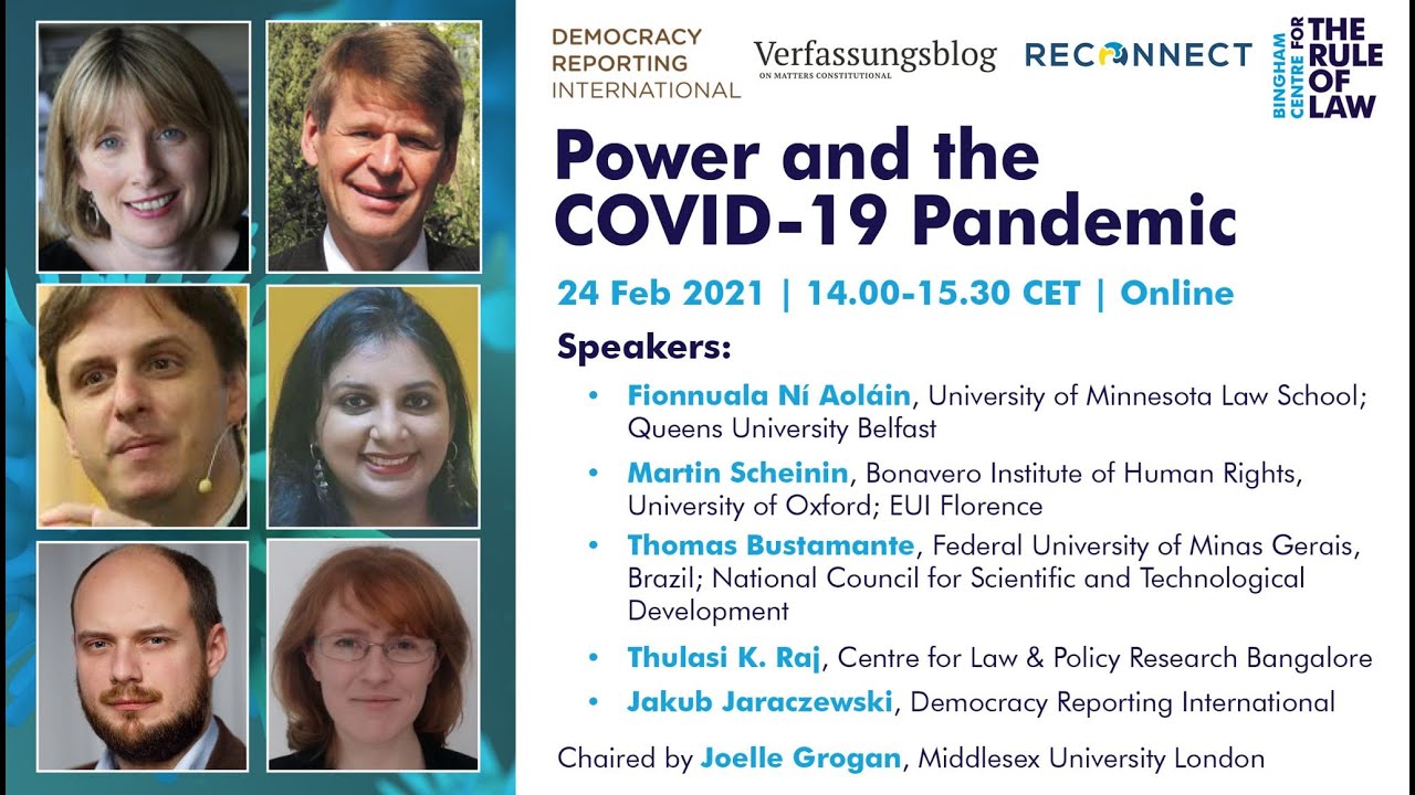 RECONNECT Power and the Covid19 Pandemic - YouTube