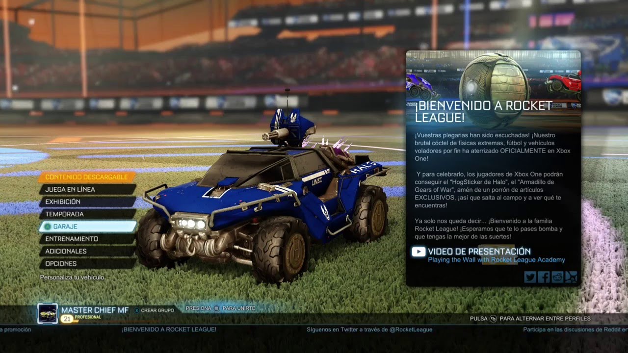 Rocket League how to unlock warthog//desbloquear warthog (halo) - YouTube
