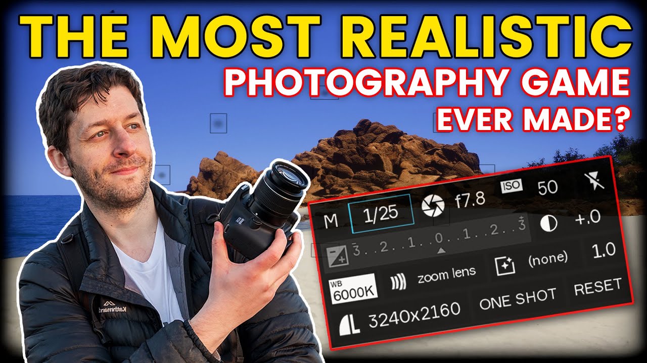 Real Photographer Tests Virtual Photography Game - YouTube