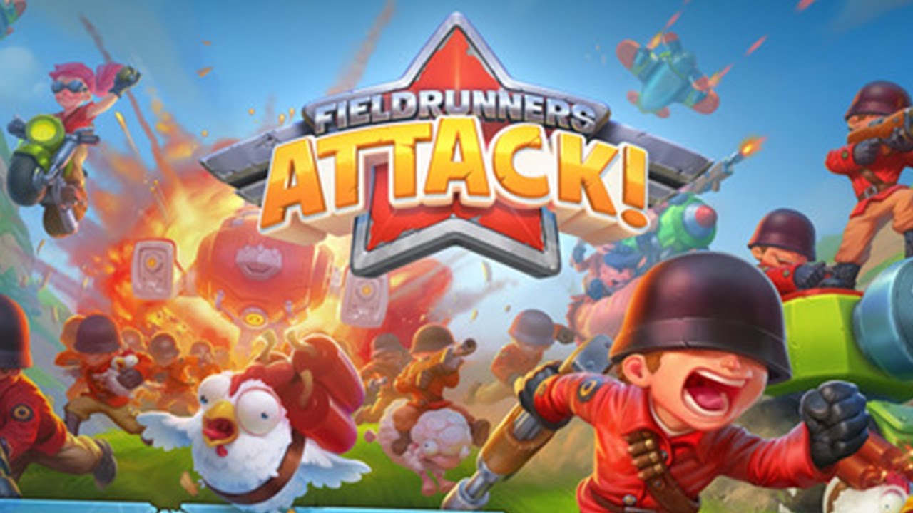Fieldrunners Attack - FIRST PLAY (ПЕРВЫЙ ВЗГЛЯД/ОБЗОР) (iOS Gameplay ...