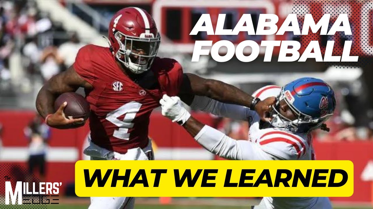 Return of the Alabama Standard? What We Learned From the Dominant ...