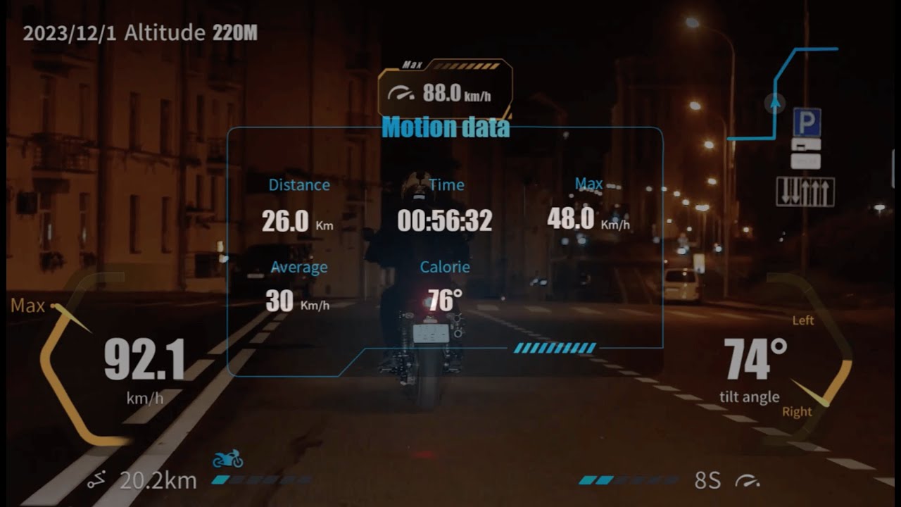 DDPAI RANGER Riding Camera | SR4.0 with Comprehensive Riding Data ...