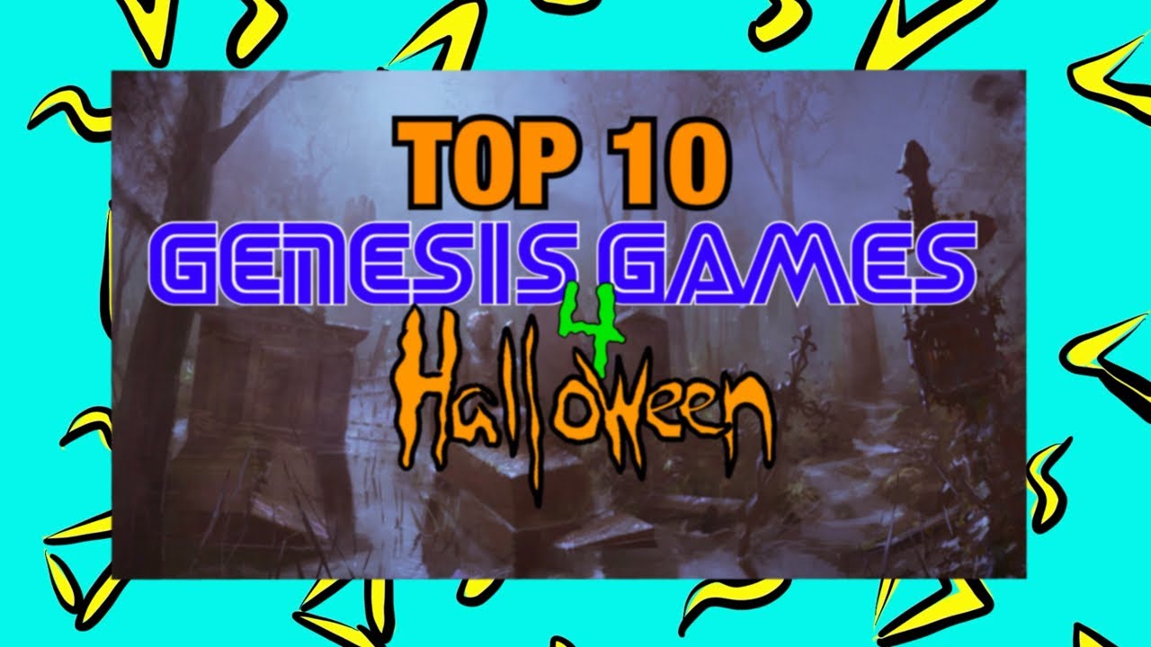 Top 10 Sega Genesis Games to play on Halloween - YouTube