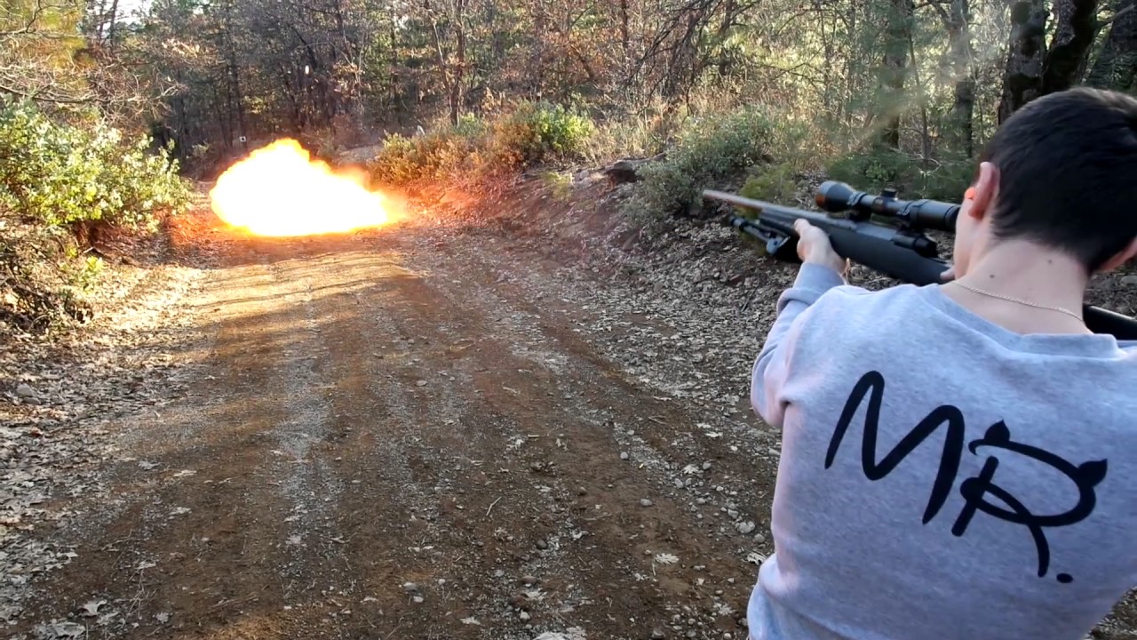 shooting with fire - YouTube