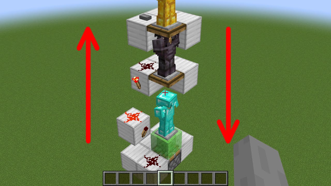 easy armor stand swapper - YouTube