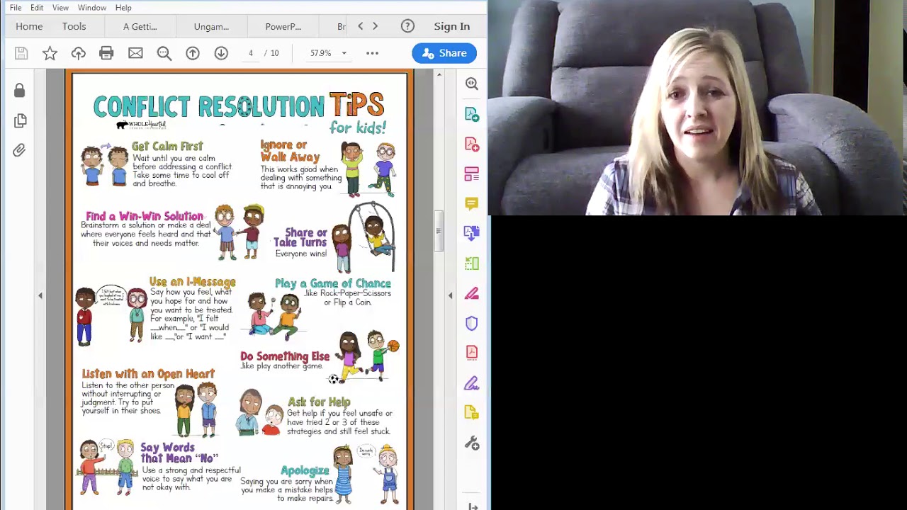 Guidance Lesson #3 - Conflict Resolution - YouTube