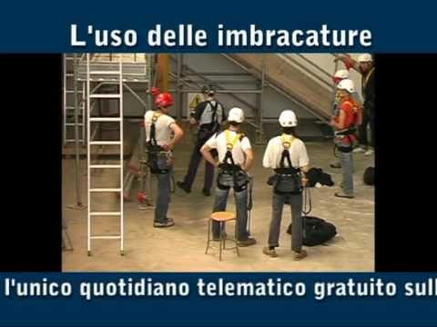 Edilizia Sicura 9. L'uso delle imbracature - YouTube