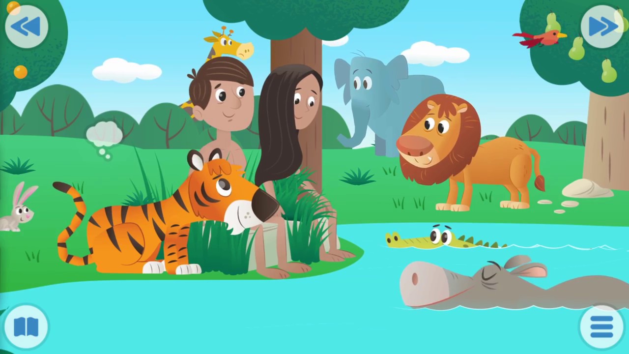 Bible story for Kid- In the begining- The creation of the world- Bible ...