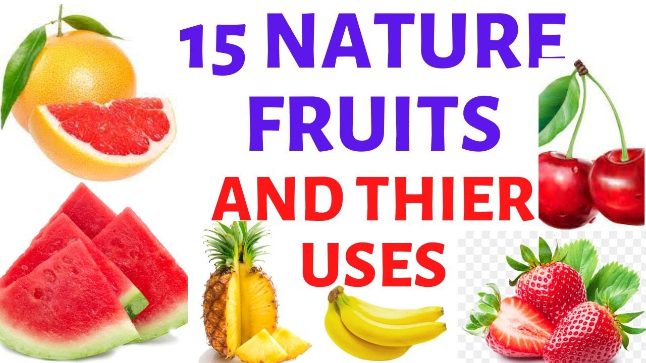 Nature Fruits and their Benefits|| Fruits In Our Environment|| Primary ...