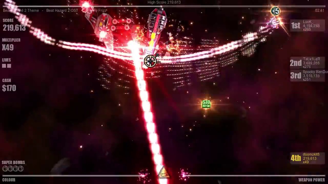 [Beat Hazard 2 gameplay] Beat Hazard 2 OST - Beat Hazard 2 Theme - YouTube
