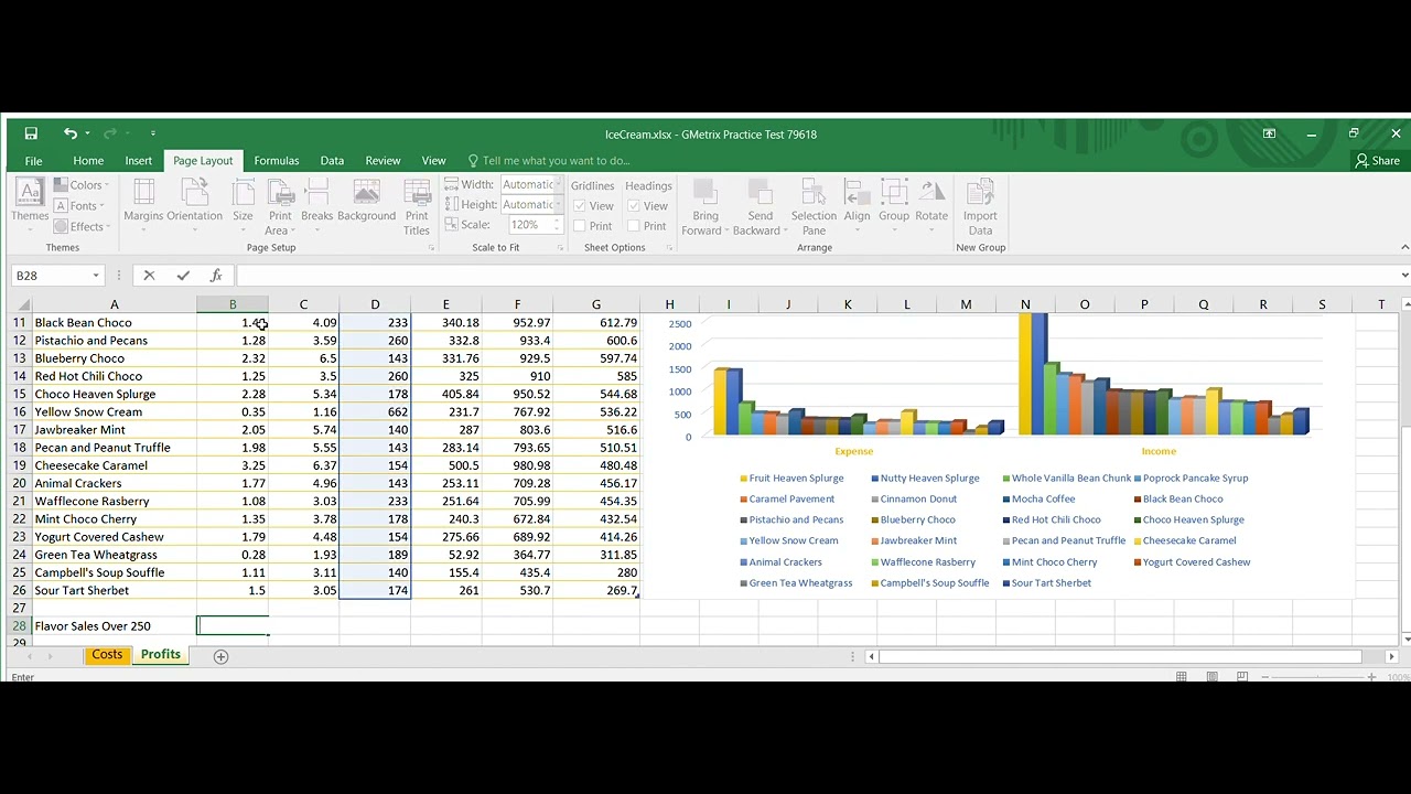 luyện GMetrix excel - YouTube