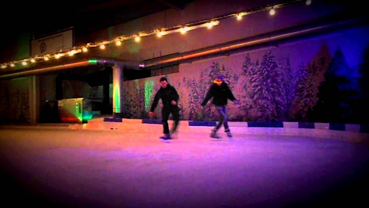 skidome rucphen XIFB icekarten Freestyle ice skating - YouTube