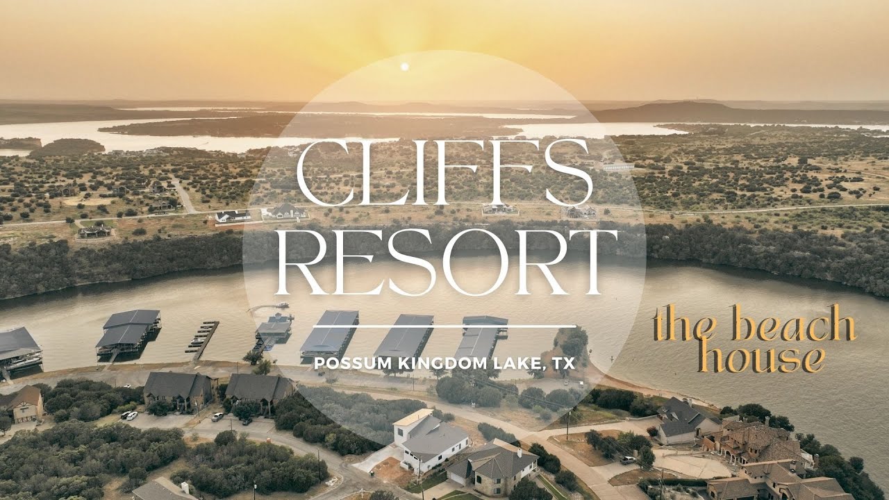 The Cliffs Resort Possum Kingdom Lake Has Only ONE House On The Beach ...