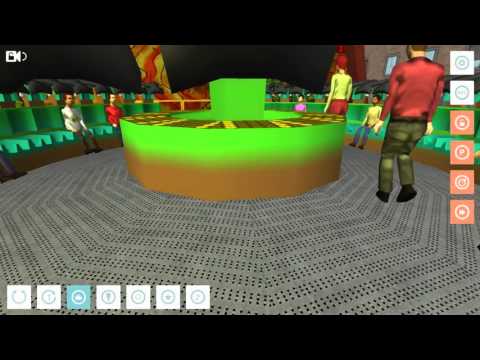 Funfair Ride Simulator 3: Vodoo Swing #funfair #simulation - YouTube