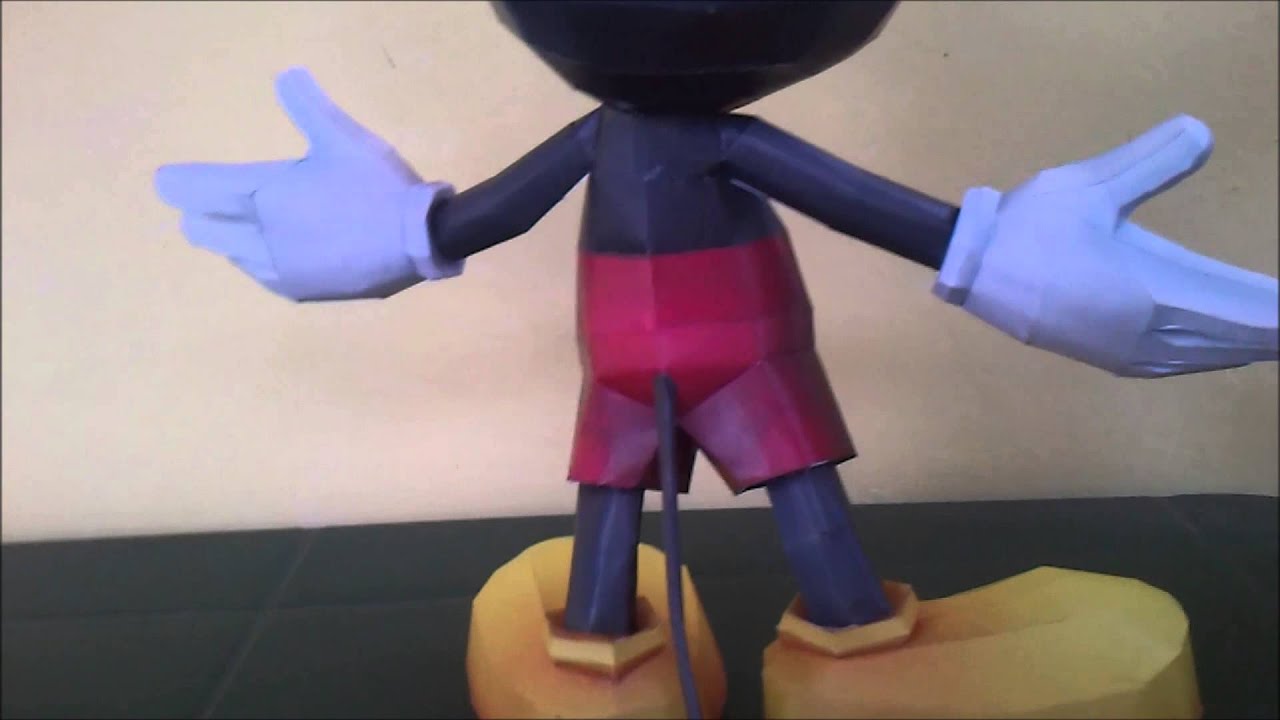 Sabi96 Papercraft Box - Mickey Mouse - YouTube