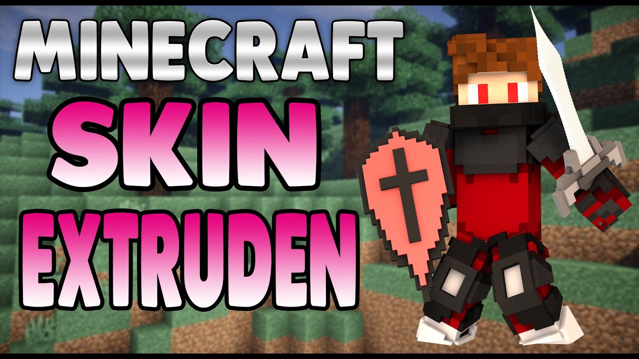 Minecraft Skin Extruden | C4D Tutorial - YouTube