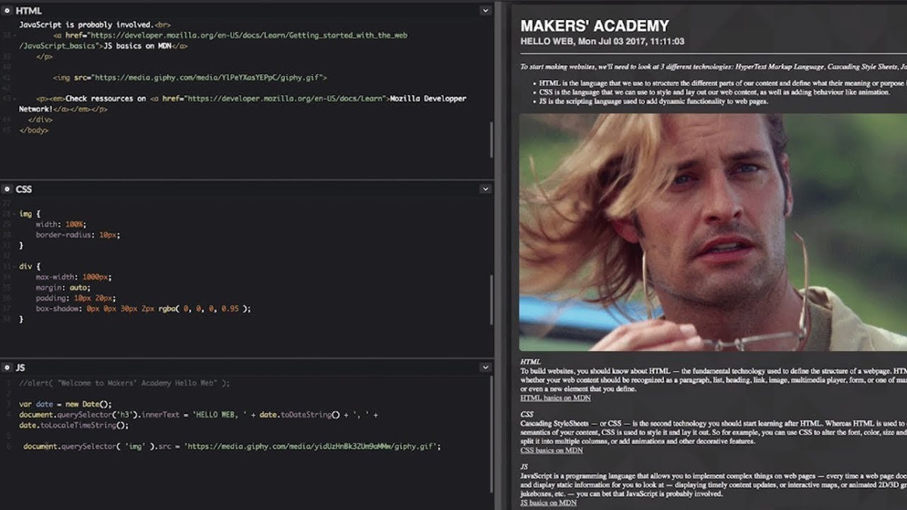 intro to web coding with CodePen - YouTube