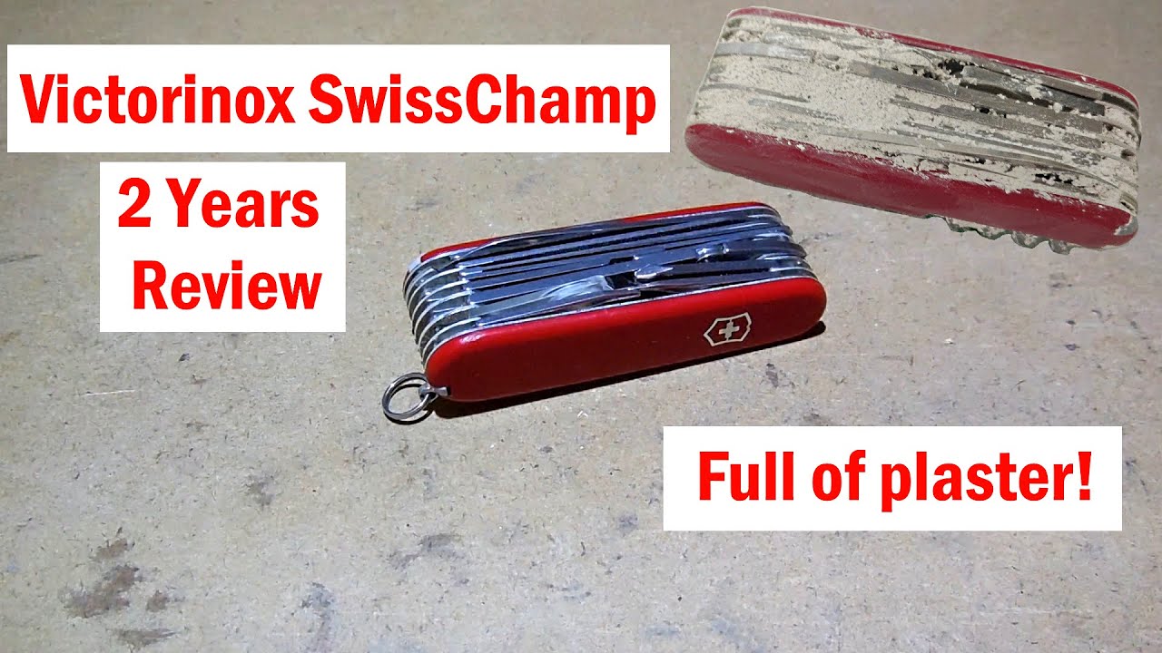 Can be used as a real tool? - Victorinox SwissChamp 2 Years Review ...