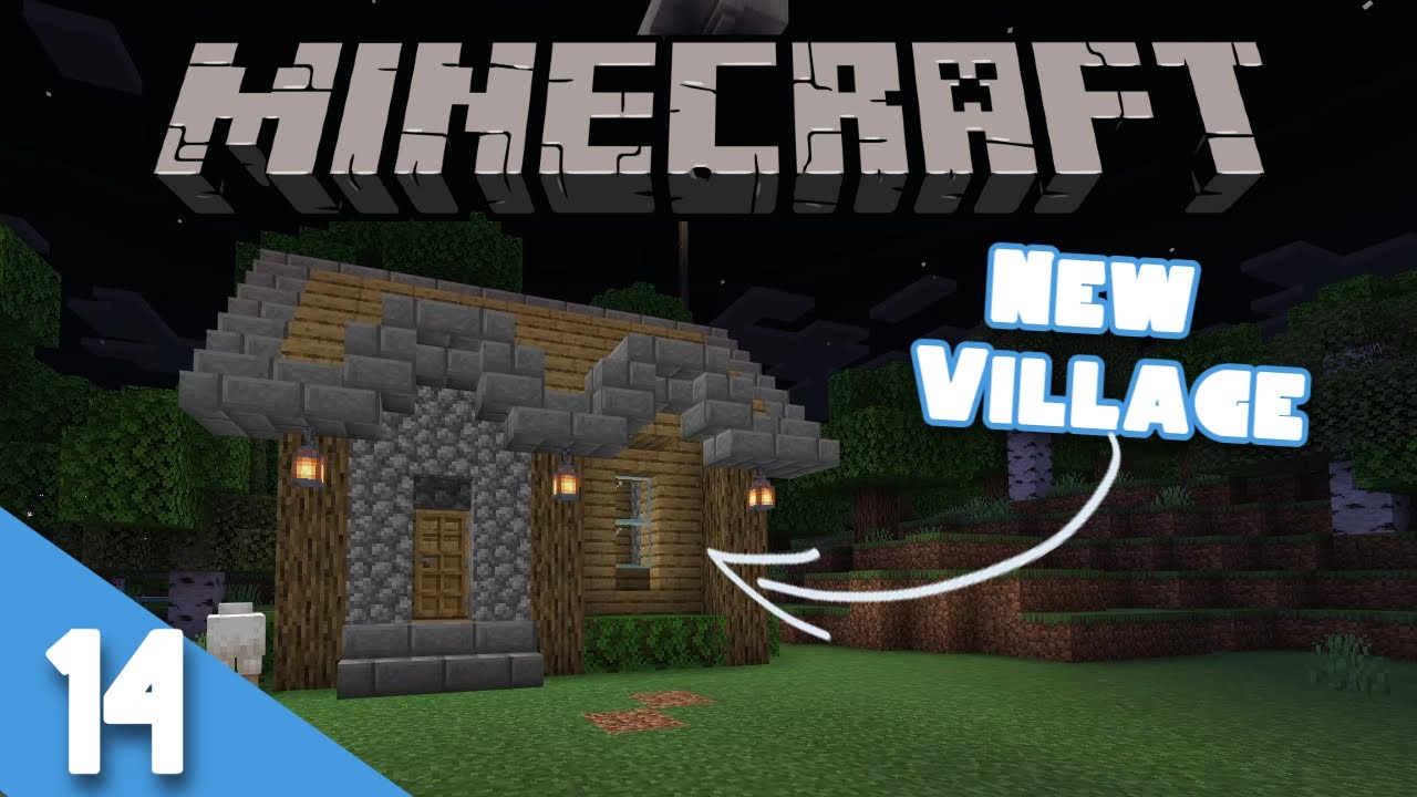 Building My Own Village... (Minecraft Part 14) - YouTube