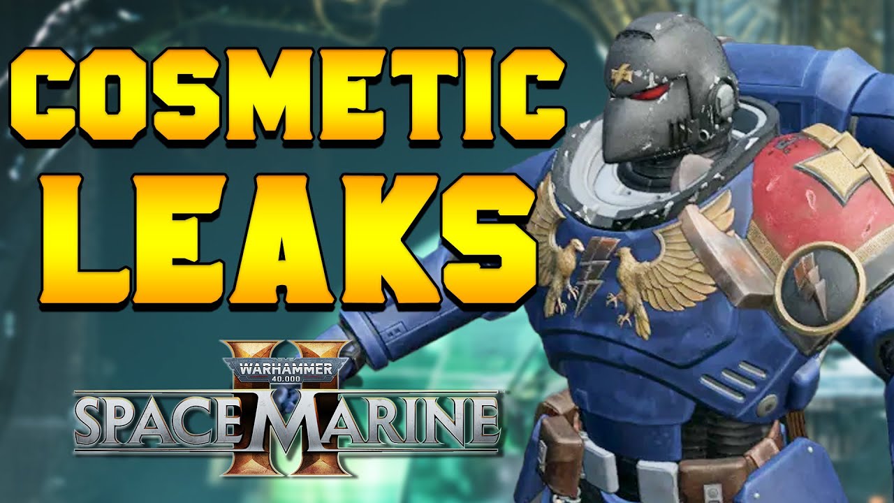 COSMETIC "LEAKS" - BEAKY HELMETS & FUTURE CONTENT! for Space Marine 2 ...