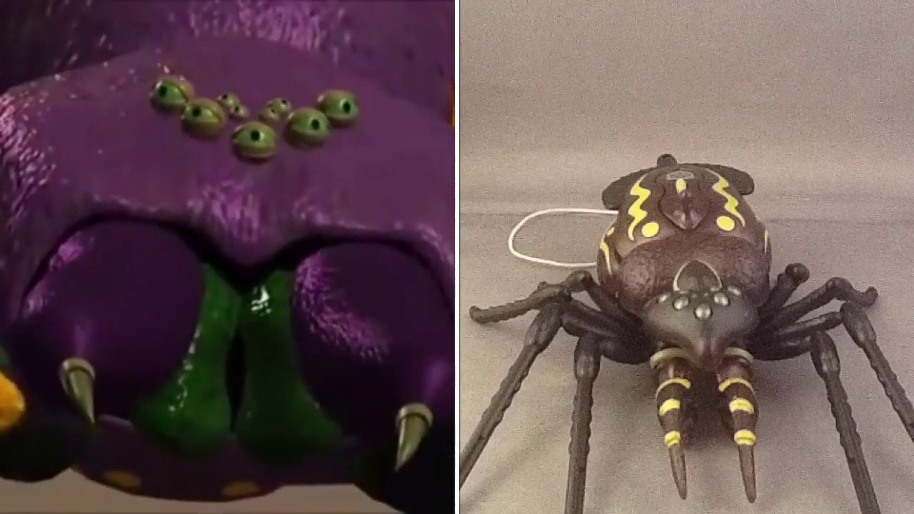 TFA SM Tests 1: On Screen BW Tarantulas Transformation Recreation - YouTube