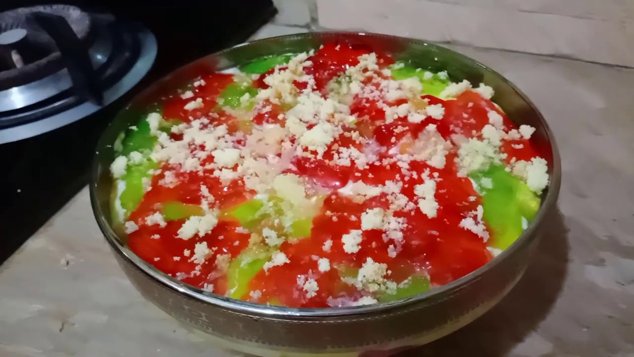 Fruit Trifle Recipe | How to make Custard Trifle | Easy Dessert Recipe ...