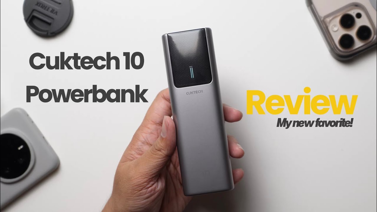 Cuktech 10 Powerbank Review - YouTube
